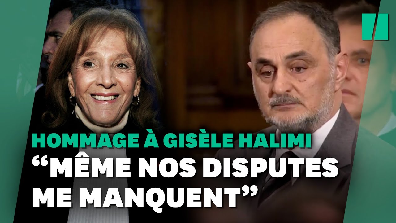 L’hommage à Gisèle Halimi très émouvant de son fils Jean-Yves - YouTube
