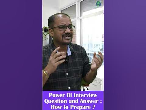 Power BI Interview Question and Answer : How to Prepare? - YouTube