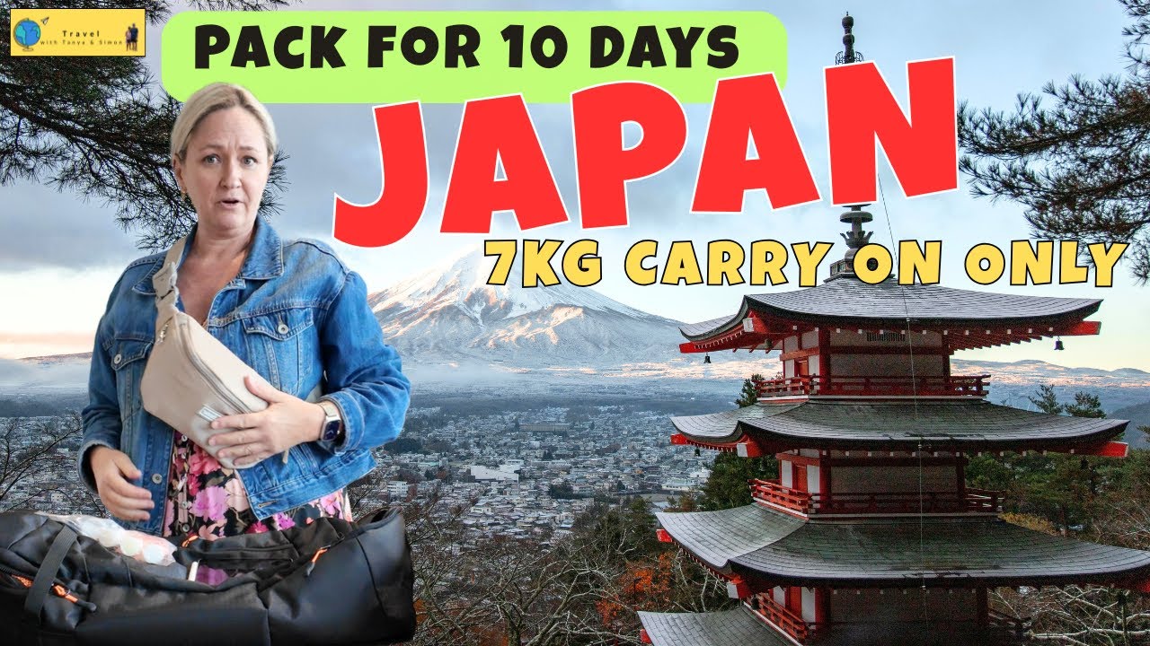 Minimalist Packing 7kg Carry-On-Only | 10 Days Tokyo, Japan - YouTube