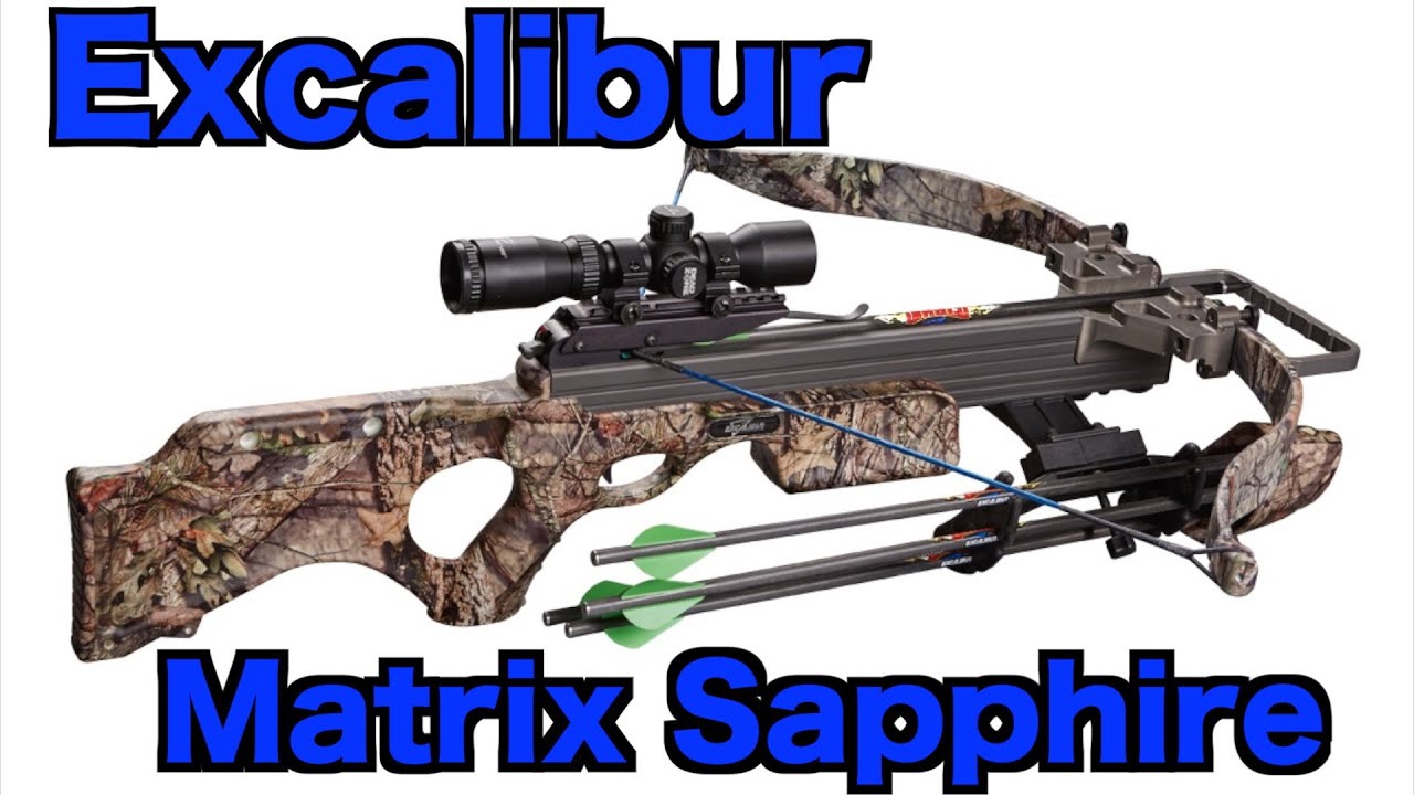 Excalibur "Matrix Sapphire" Crossbow.... Spec Rundown & Features - YouTube