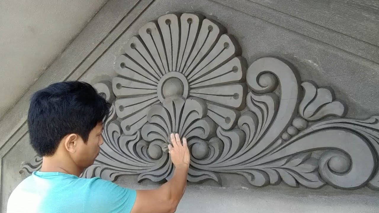 Art sculpture of reliefs part 3 - YouTube