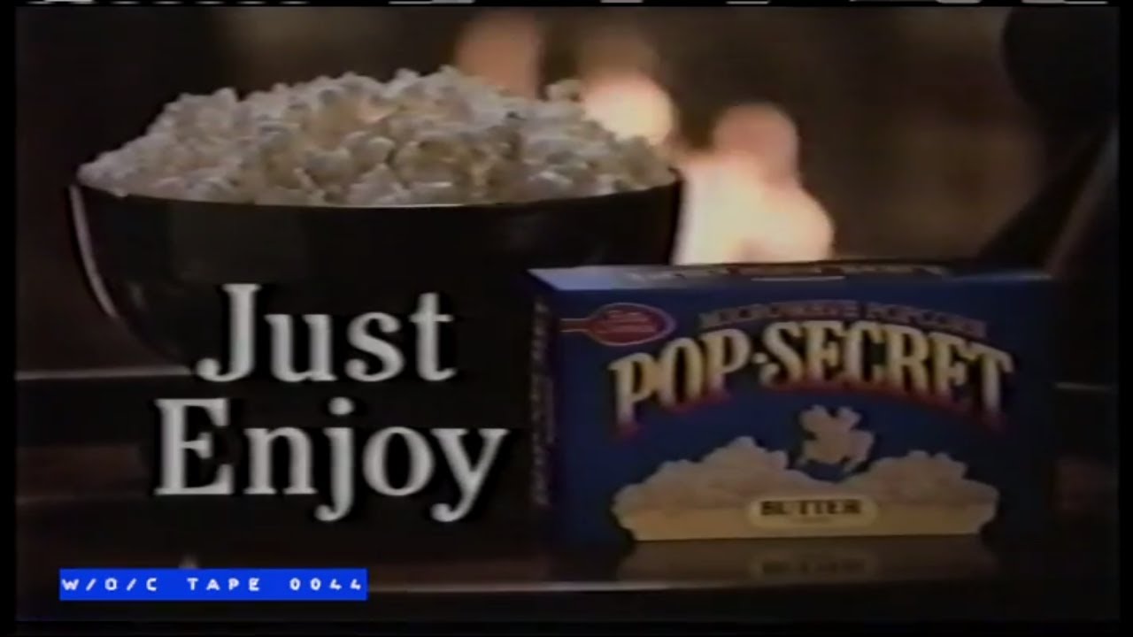 Betty Crocker Pop-Secret Microwave Popcorn Commercial - 1989 - YouTube