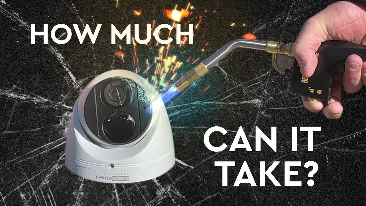 What Does It Take To Destroy a Vandal Proof Security Camera? - YouTube