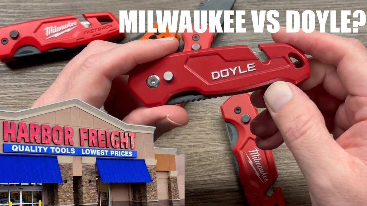 Surprisingly GREAT Doyle Folding Utility Knife - YouTube