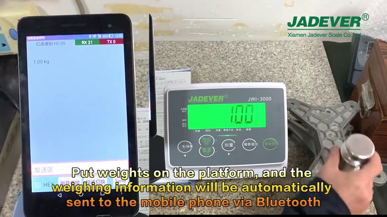 Jadever indicator JWI-3000 connect mobile phone by Bluetooth JB2.0 ...