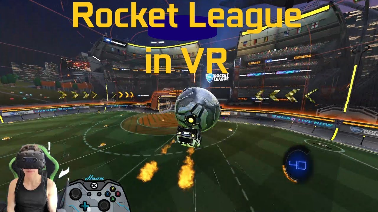 Experience Rocket League like never before: in VR! | Virtual Reality RL ...