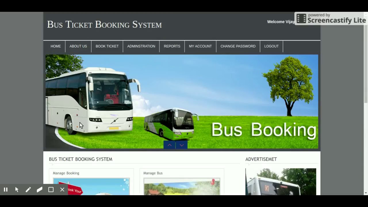 PHP and MySQL Project on Bus Ticket Booking System - YouTube
