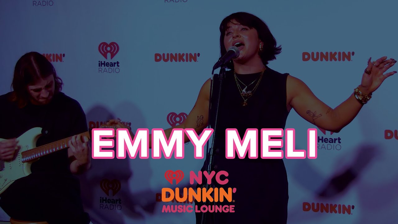 Emmy Meli Performs At The NYC Dunkin' Music Lounge! - YouTube