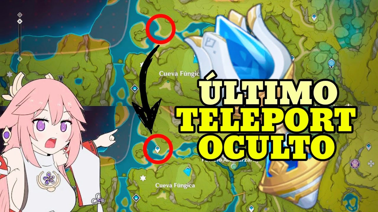 EL ÚLTIMO TELEPORT OCULTO DE SUMERU | GENSHIN IMPACT 3.0 - YouTube