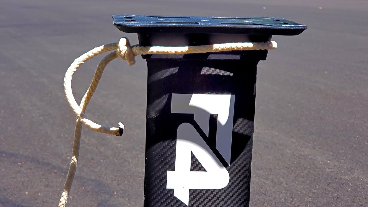 Tether to Stay Upwind - Works on Any Wing Foil Board - YouTube