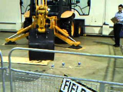 National Heavy Equipment Show Backhoe Rodeo 4 - YouTube