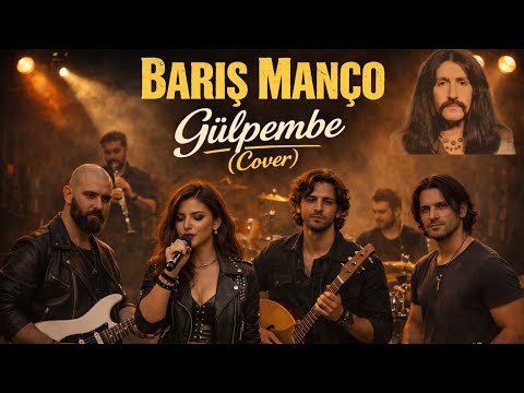 Barış Manço – Gülpembe (AI Cover) | Grup KumBaSe - Anatolian Rock Cover