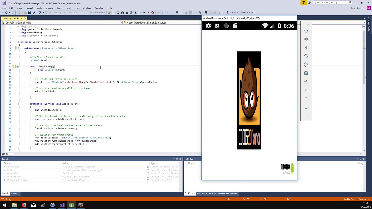 Part 2 - Basic app structure and adding simple items to a layer - YouTube
