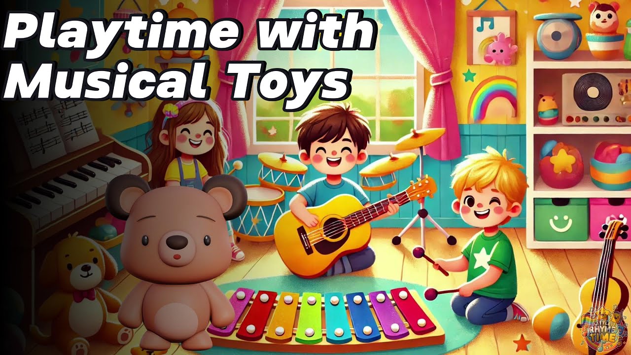 🎵 Playtime with Musical Toys! Let's Sing, Dance, and Have Fun! 🎶🥁 - YouTube