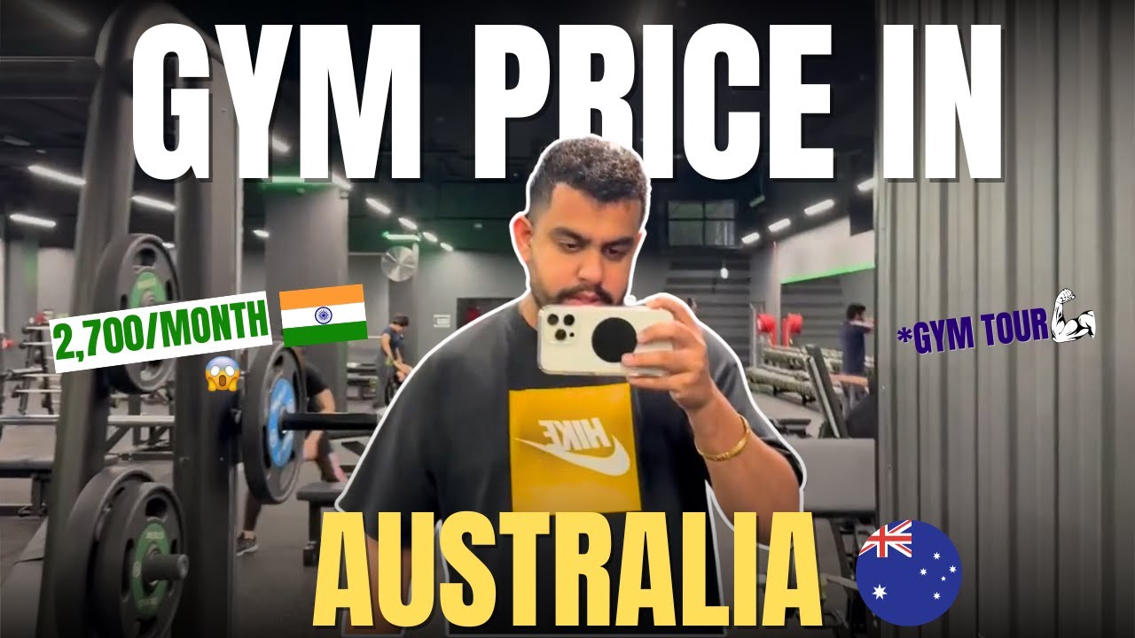 Australian Gym are Cheaper than Indian? | Desi Aussie | Vlog 02 - YouTube