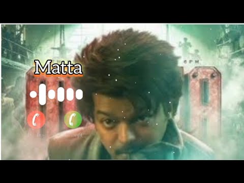 Matta - The Goat | Tamil Song Ringtone - YouTube