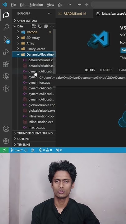 VS Code Tips & Tricks Day01/Day21 Challenge #shorts #youtubeshorts # ...
