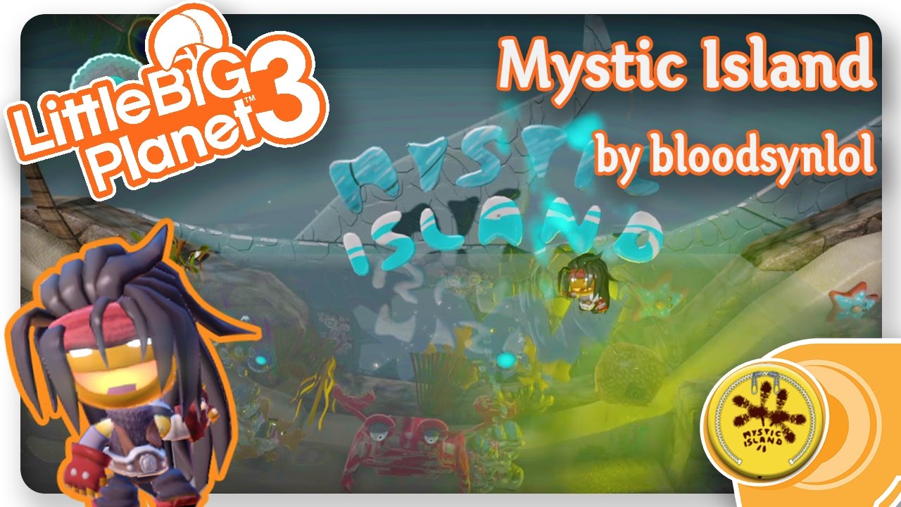 LBP3 LITTLE BIG PLANET MYSTIC ISLAND | LBP Community Level - YouTube