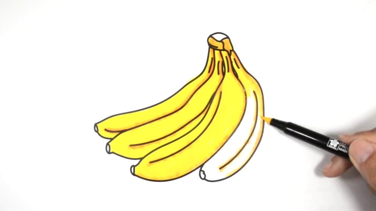 How To Draw Banana | Banana Drawing | Draw SmartLearn how to draw ...