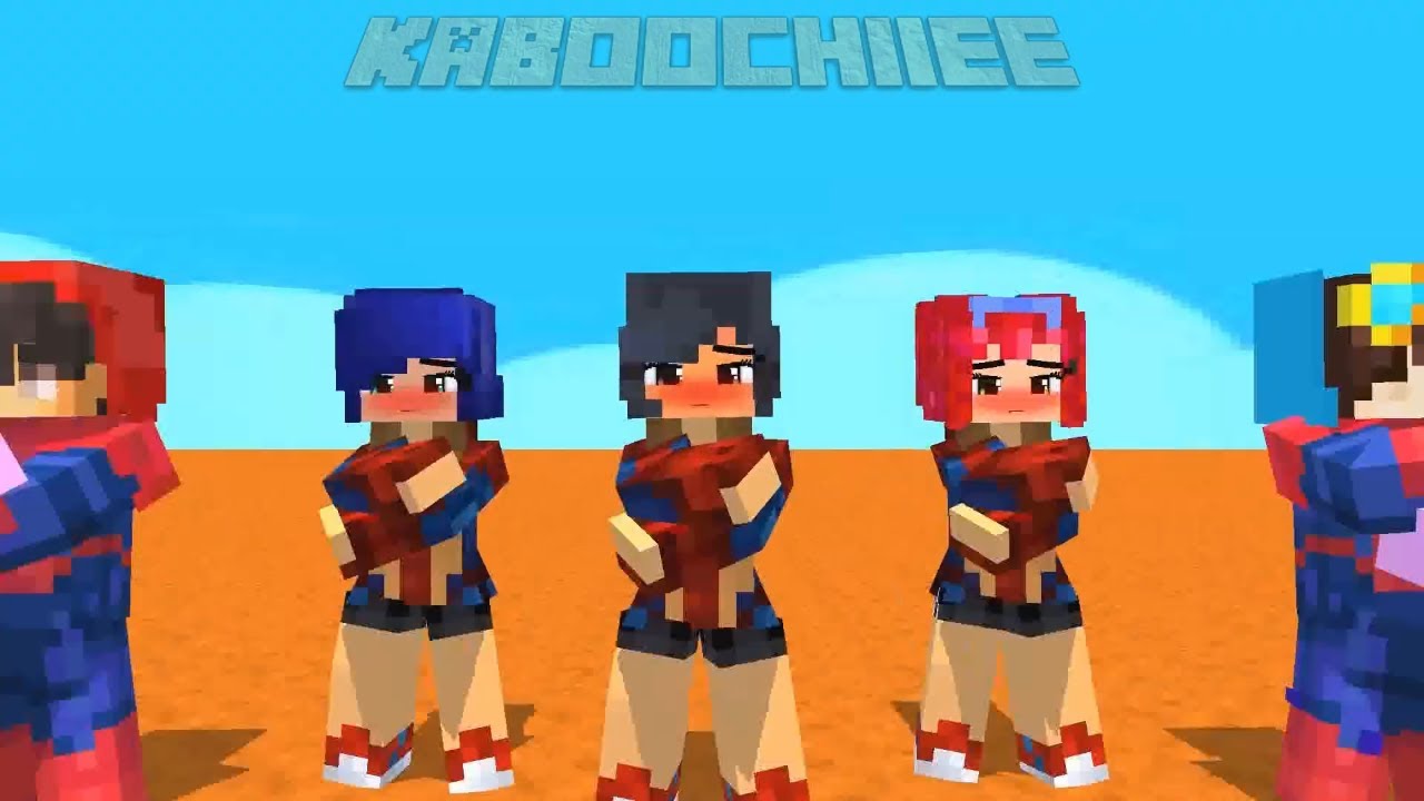 SPIDERMAN LADYBUG, APHMAU, RAGATHA | GANGNAM STYLE | Minecraft ...