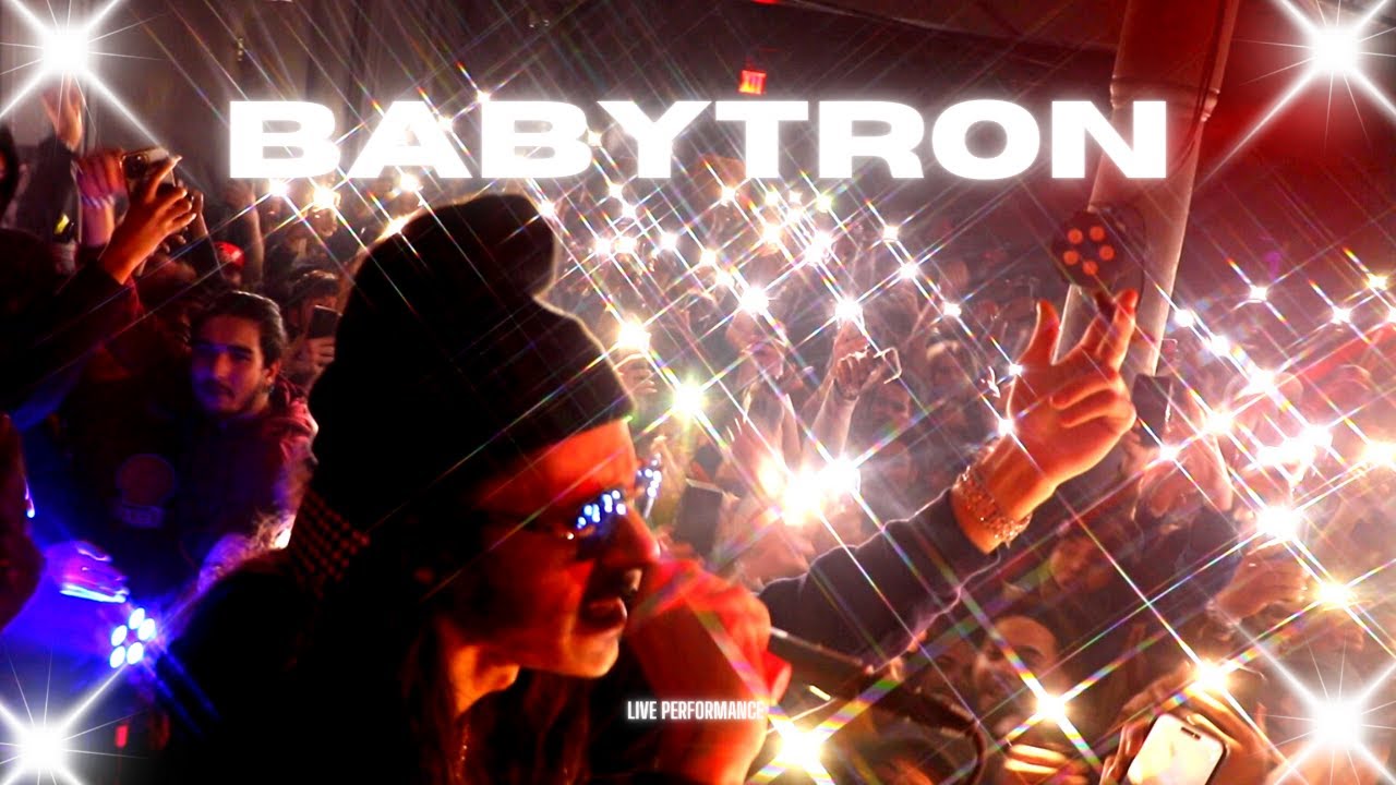 Babytron Shuts Down Sold Out Show in Brooklyn, NY, 1/20/2023 - YouTube