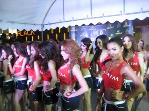 Oc Oracle Luxury Watches and Miss Maxim Thailand 2012