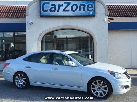 2011 Hyundai Equus Used Cars Baltimore Maryland | CarZone USA - YouTube