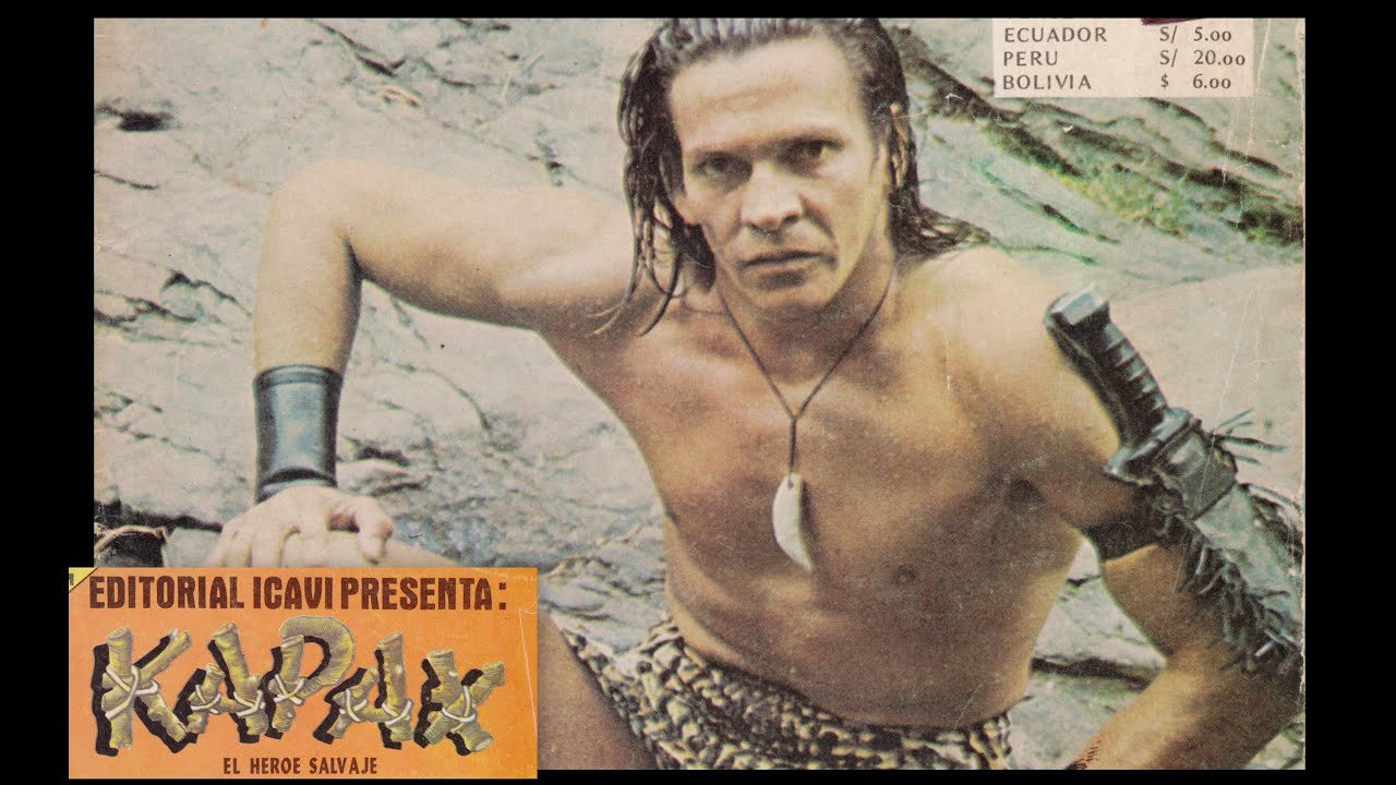 KAPAX EL HEROE SALVAJE # 3 ; VIDEO COMIC EN ALTA RESOLUCION - YouTube