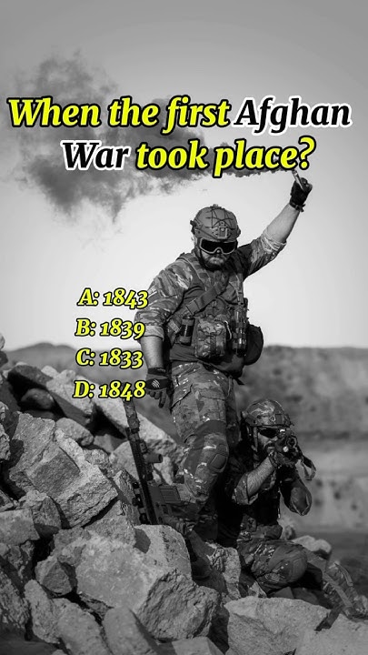 When the first Afghan War took place? | Quiz, Test | #quiz #facts #gk # ...