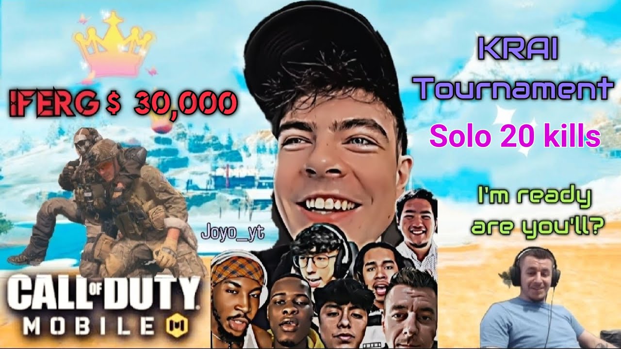 CoD Narco solo 20 kills for iFerg $ 30,000 KRAI tournament practice 🤯| CoD Narco clutch | CoD ...