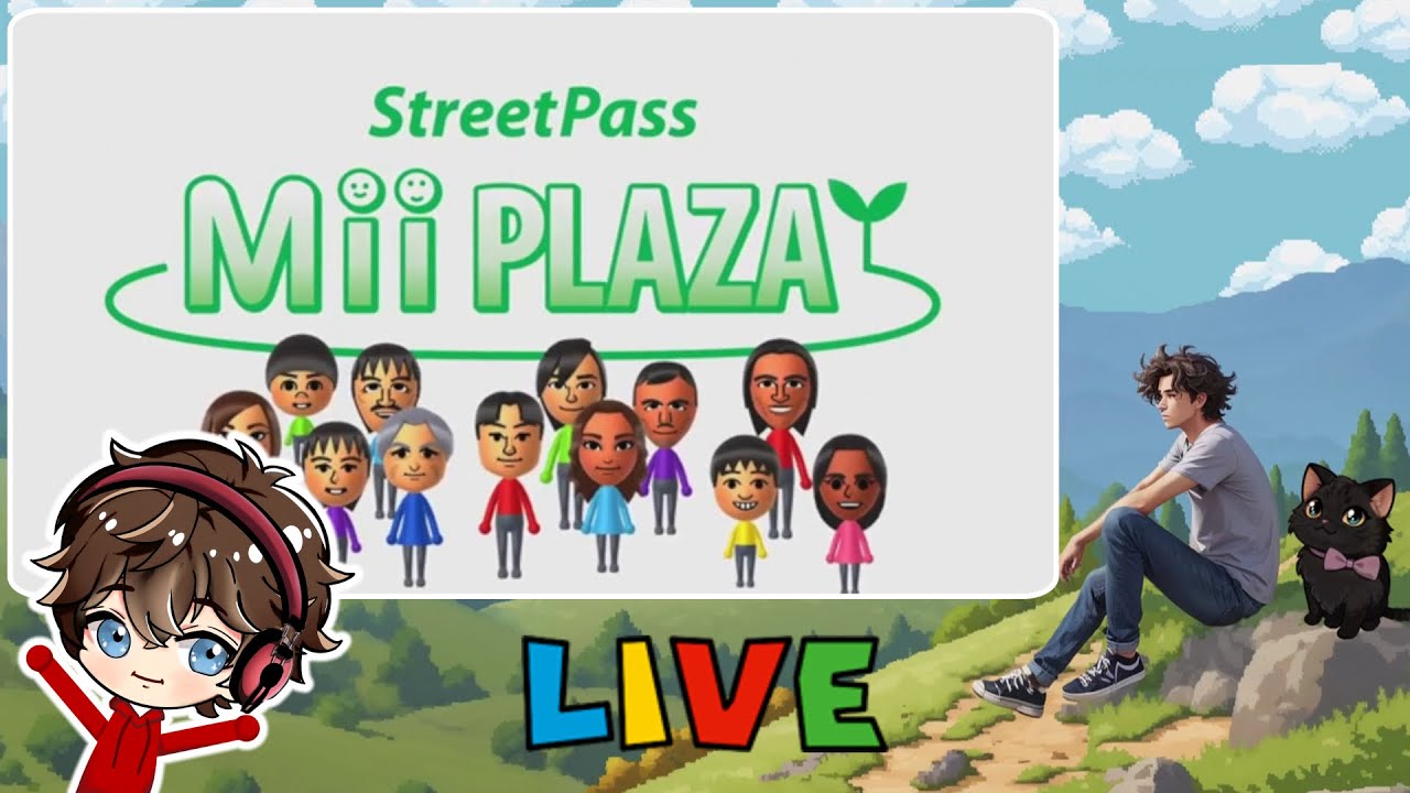 8-14-24 | Streetpass Mii Plaza (Day 8 - Find Mii 2 Intro, Puzzle Swap ...