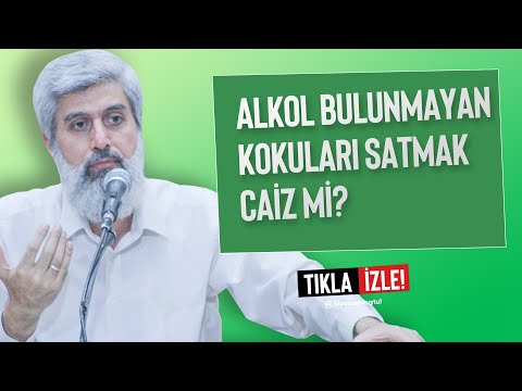 İçinde alkol bulunmayan kokuları satmak caiz midir?