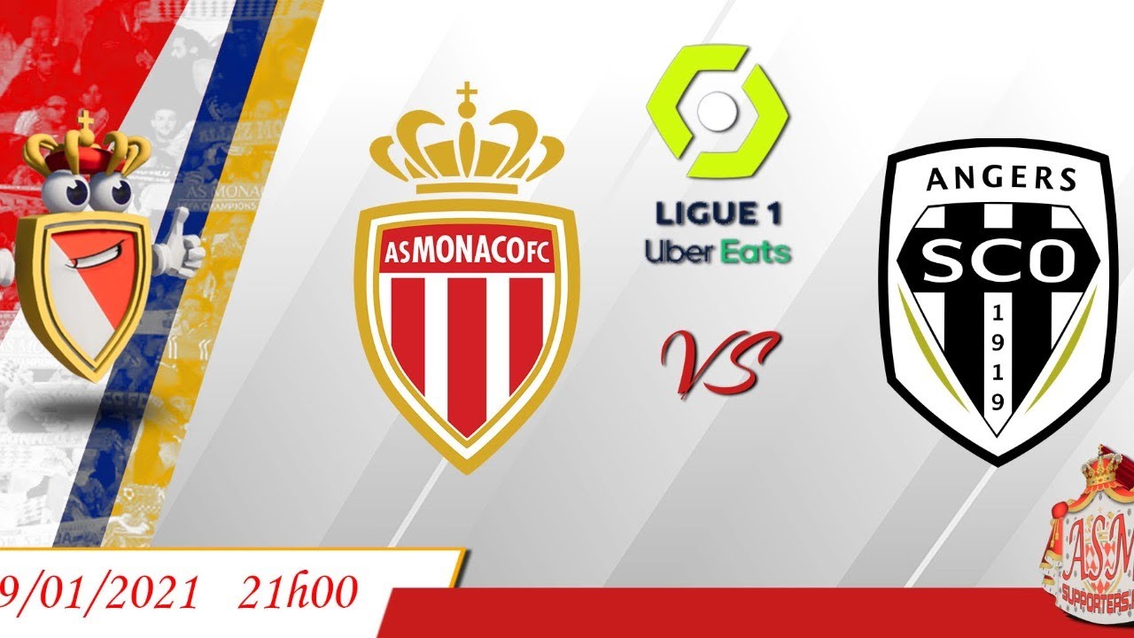 Live du Match As Monaco - Angers Sco - YouTube