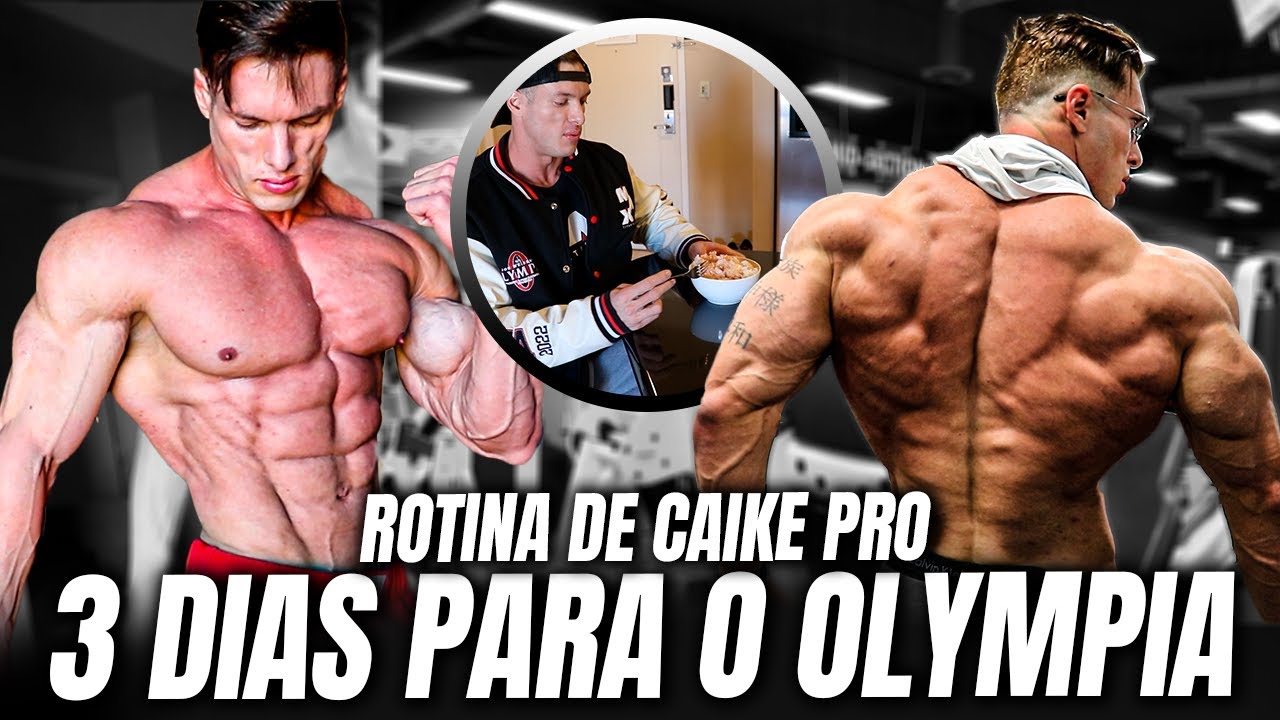 CAIKE PRO A 3 DIAS DO MR. OLYMPIA! FÍSICO INSANO! - YouTube