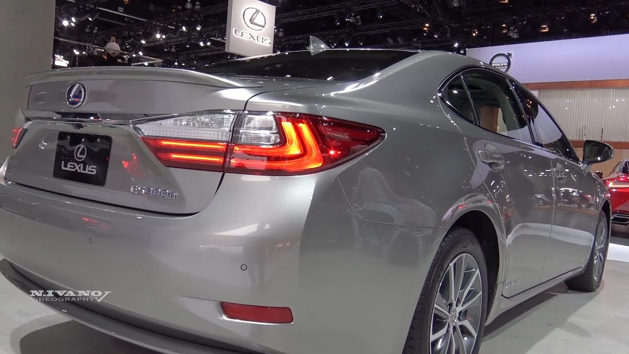 2018 Lexus ES 300h - Exterior And Interior Walkaround - YouTube