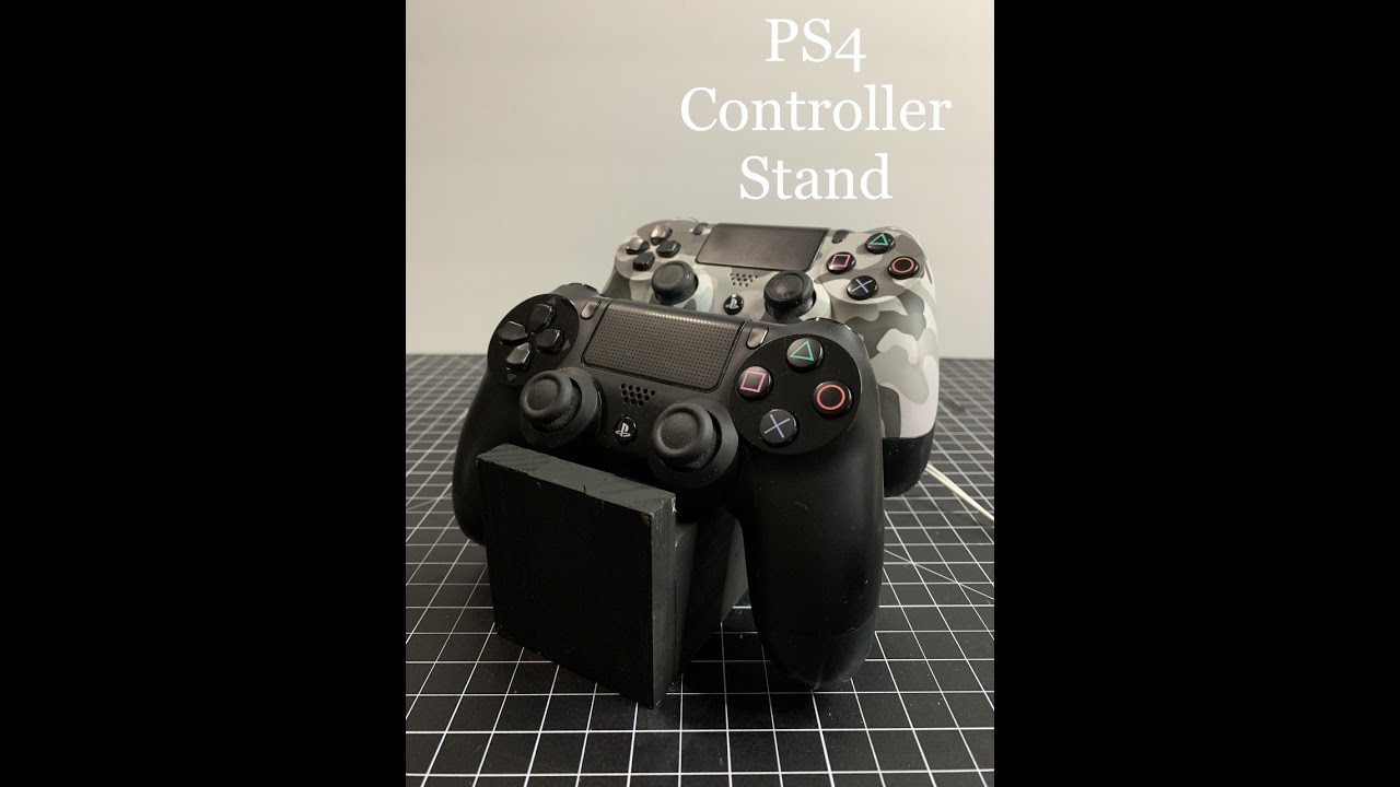 Diy PS4 Controller Stand - YouTube