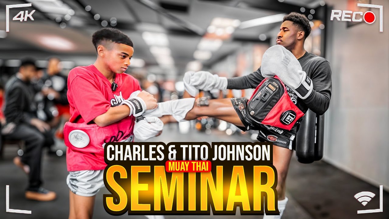 Muay Thai Masterclass: Fight Like a Pro with Charles & Tito Johnson ...