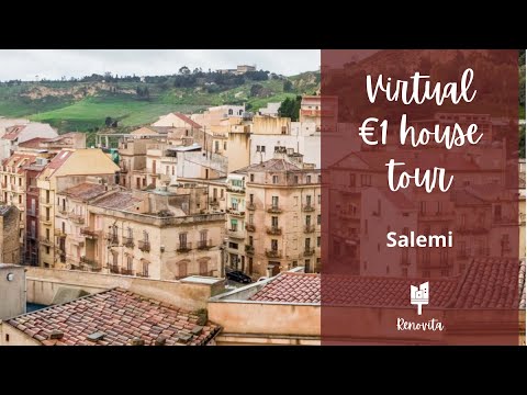 1 Euro House Tour in Salemi, Sicily