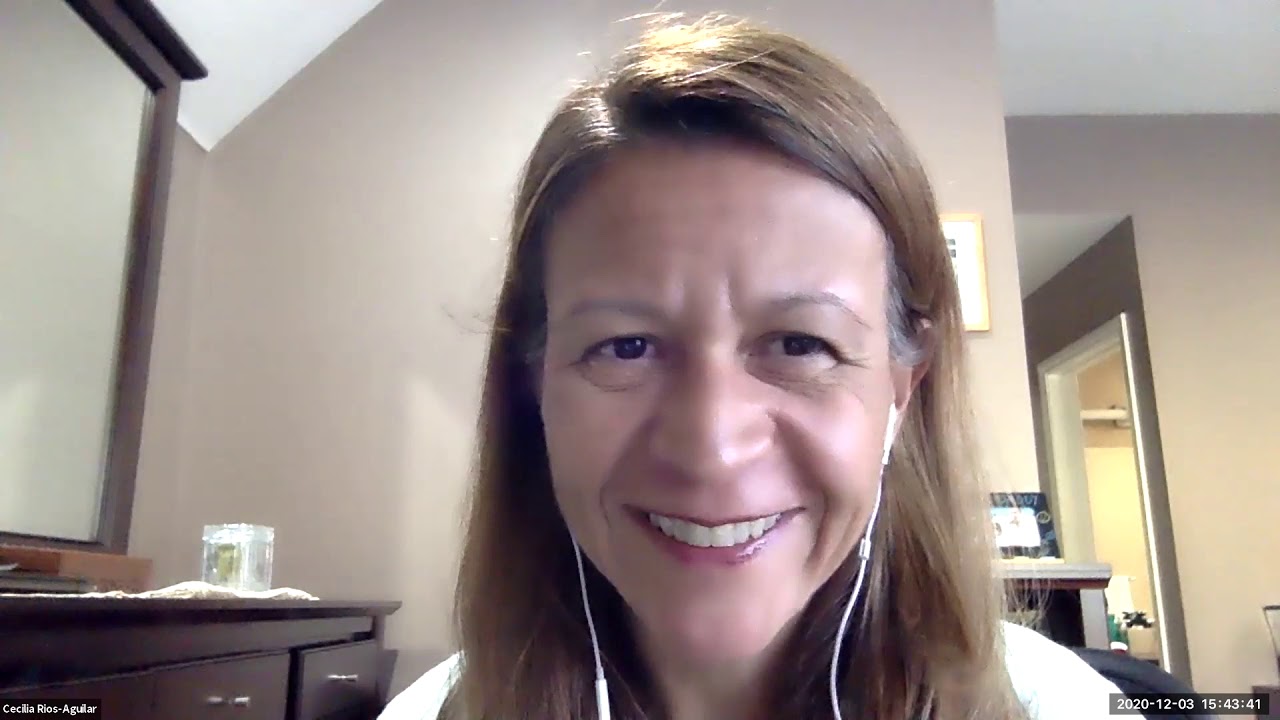 Craig Hayward & Cecilia Rios-Aguilar at Opening Day 2021 (Excerpt from ...