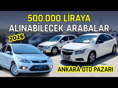 500.000 TL'YE ALINABİLECEK EN İYİ 2. EL OTOMOBİLLER - 2026 | 500 Bin Liraya Alınacak Arabalar