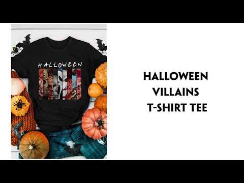 Women's Halloween T-Shirts  - 38% Off - Link in Description