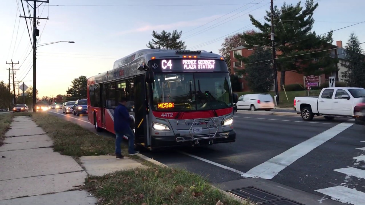 WMATA Metrobus 2019 New Flyer XD40 Xcelsior #4472 - YouTube