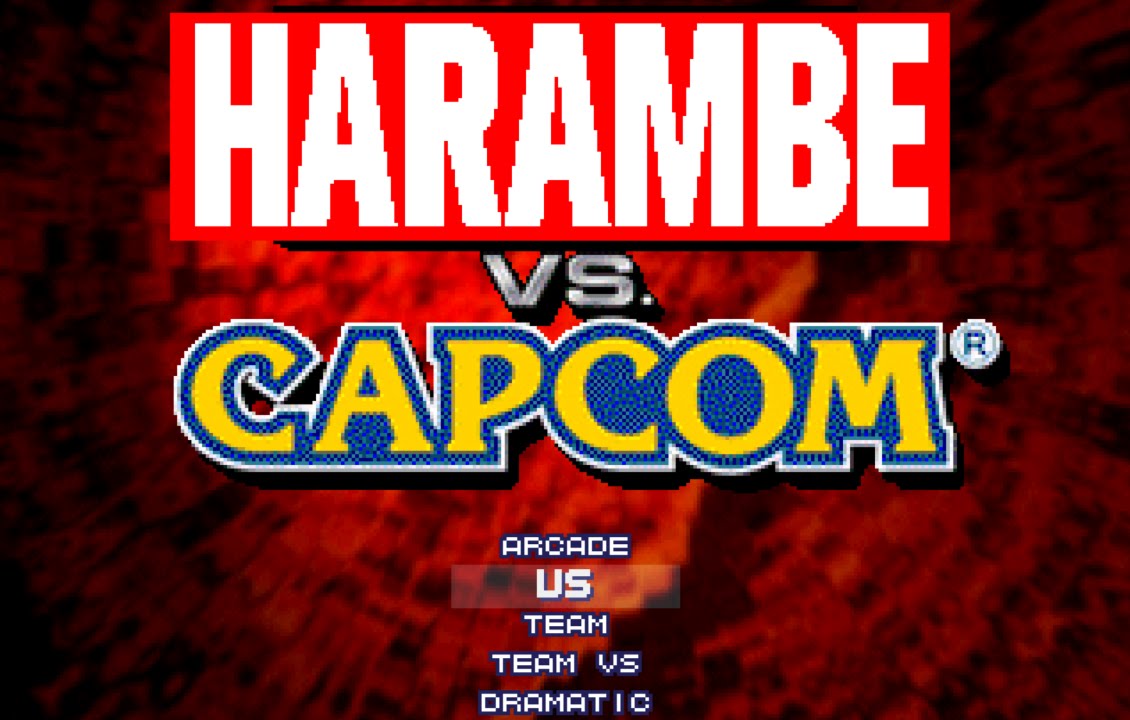 Harambe vs. Capcom - 1st Match Playing as Harambe Himself! - YouTube