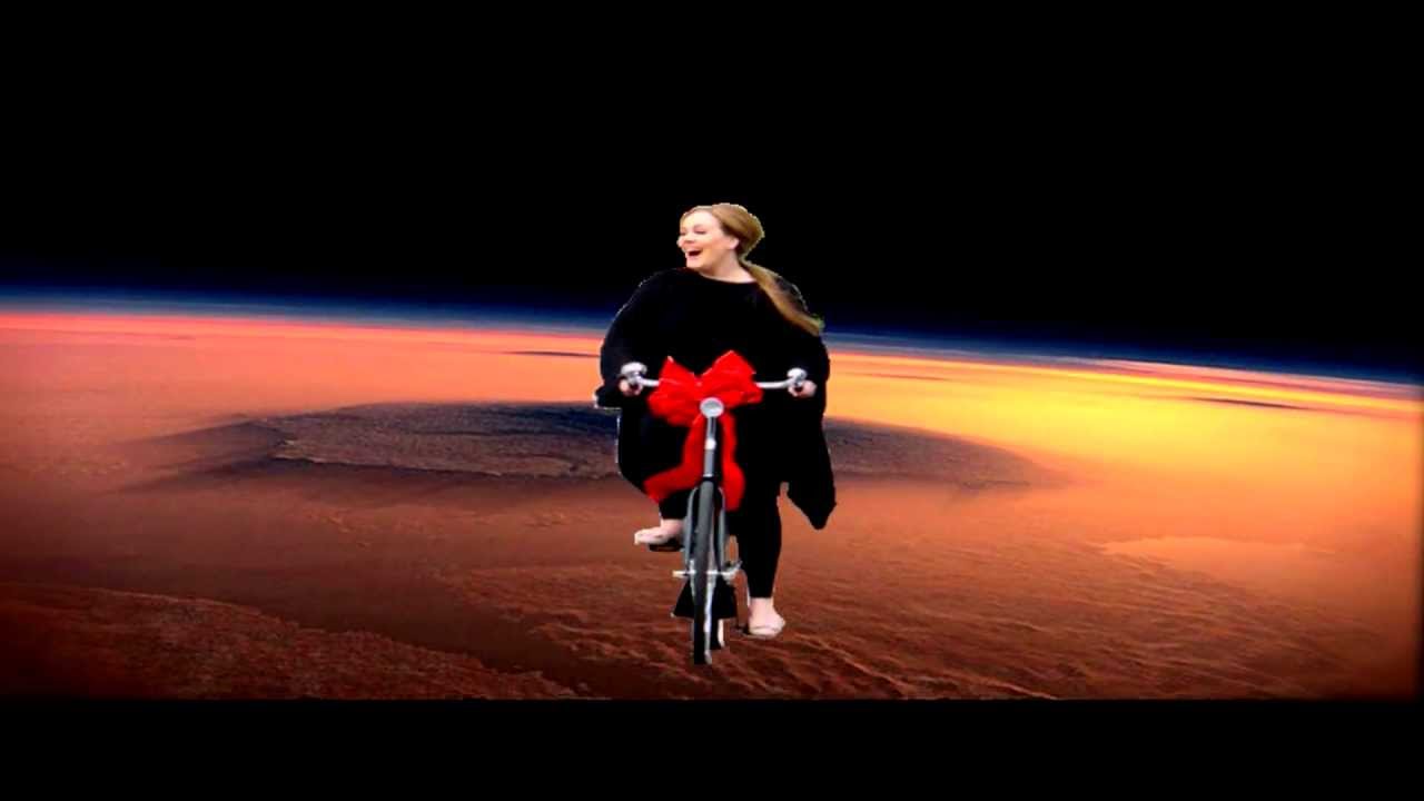 Adele and Her Amazing Flying Bicycle from Mars - YouTube