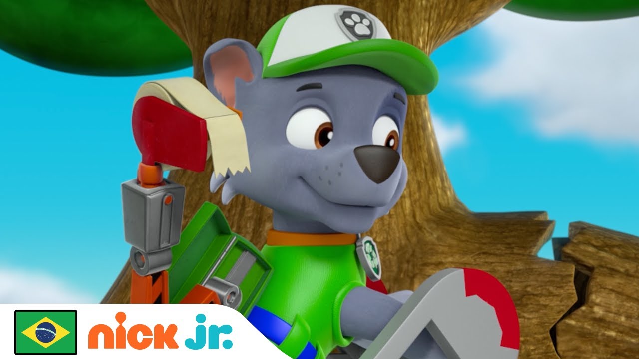 Patrulha Canina | Marshall é um Filhote de Sorte! | Nick Jr. em ...