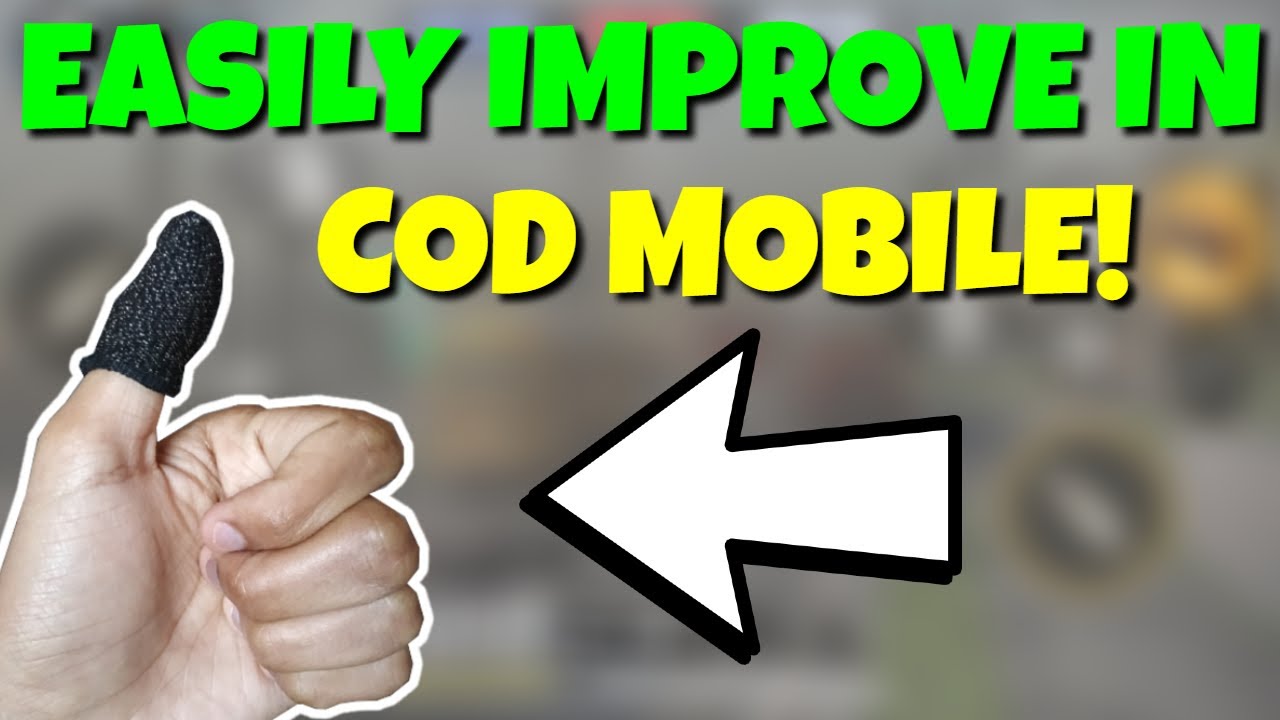 THE *EASIEST* WAY TO GET BETTER AT COD MOBILE! Mobile Gaming Finger ...