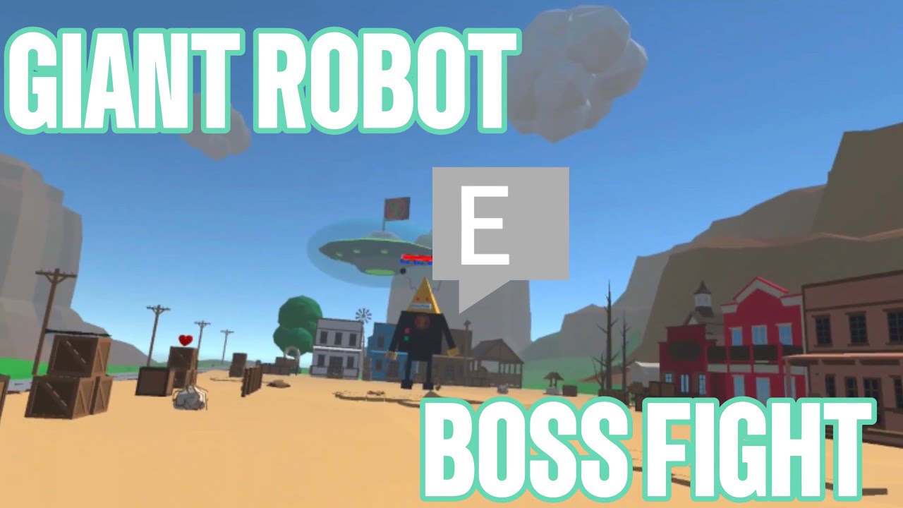 GIANT ROBOT BOSS FIGHT - YouTube