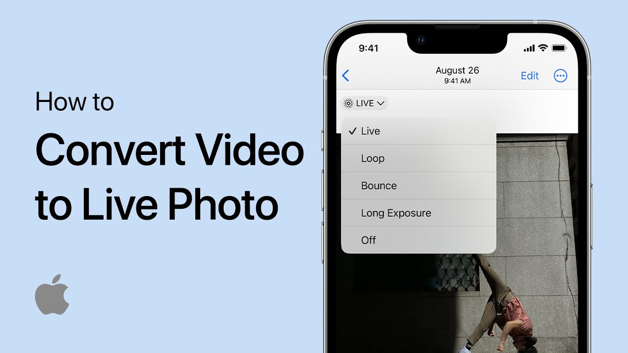 How To Convert Video to Live Photo on iPhone - iOS 18 Tutorial - YouTube