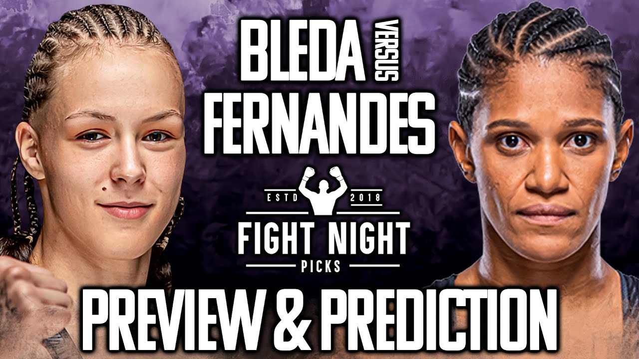 UFC Fight Night: Tereza Bleda vs. Gabriella Fernandes Preview ...