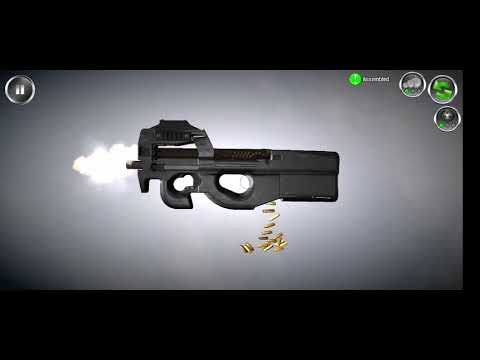 FN-P90 Fabrique Nationale Herstal PDW Personal l Design Weapon Weapon ...